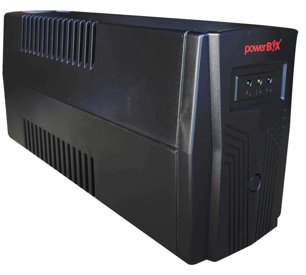 UPS powerBOX 650VA-390W-Interactivo, 6 Salidas | PQS, S.A.